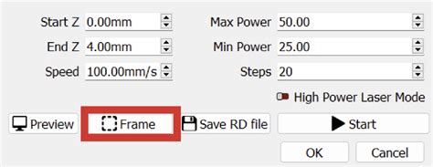 Thunder Bolt Ramp Test And Setting Autofocus Height For Best Engraving