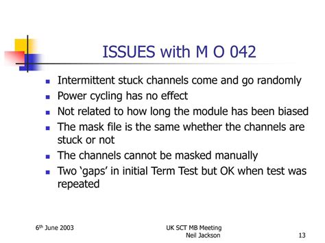 MODULE QUALIFICATION STATUS AT LIVERPOOL Ppt Download
