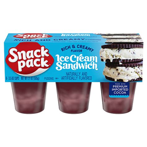 Snack Pack Pudding Flavors