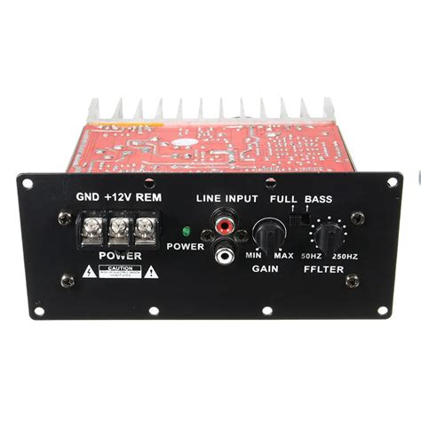 Aliexpress Com Buy New 100W 12V Car Hi Fi Bass Power Amplifier Powerful 6 12inch Subwoofers