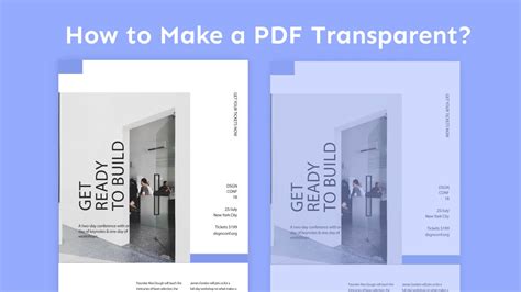 How To Make A PDF Transparent Easy Ways UPDF