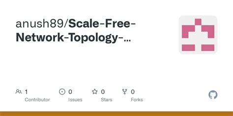 GitHub Anush Scale Free Network Topology Generation