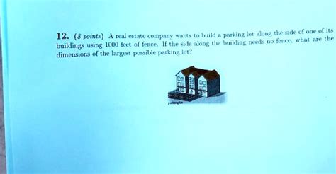 Solved Nant 5 Fuila Parking Ul The Side 12 8 Pints Rtll Etite 7ic