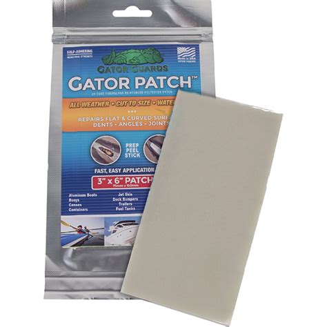 Gator Guard Uv Cure Fiberglass Repair Patch Marine Grade Watertight