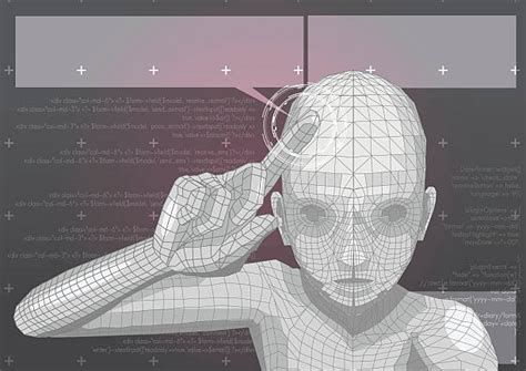 40 Robotic Arm Wireframe Stock Illustrations Royalty Free Vector