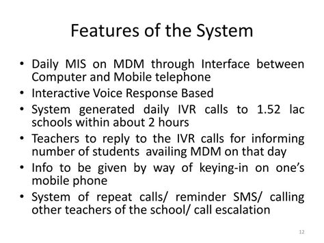 Ppt Ivrs Based Daily Monitoring System Of Mid Day Meal Scheme Uttar Pradesh Powerpoint