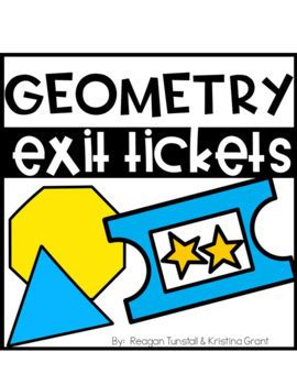 Exit Tickets Bundle For The Year First Grade By Reagan Tunstall TpT