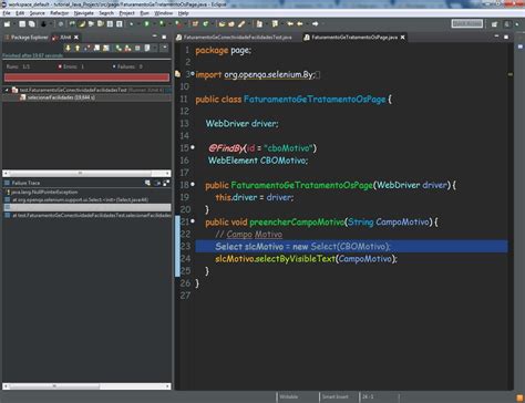 Selenium Findby Error In Class Select Javalang