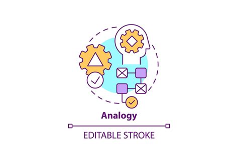 Analogy Concept Icon Graphic By Bsd Studio · Creative Fabrica