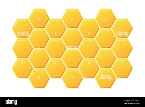 abstract honeycombs design gold honey hexagonal cells texture