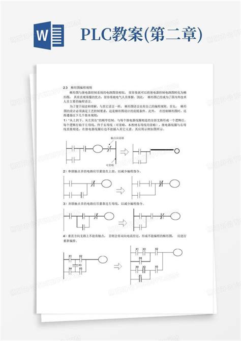 Plc教案第二章word模板下载编号qzgwmgma熊猫办公 Plc教案第二章word模板下载编号qzgwmgma熊猫办公