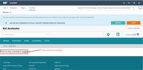 Sap Hybris Tutorial Cms Create Custom Template Unit 2 Pinestran
