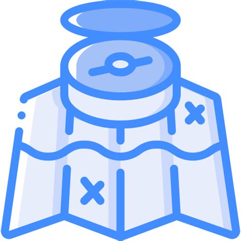 Compass Basic Miscellany Blue Icon