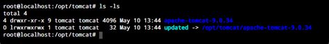 Установка сервера приложений tomcat в linux 8host