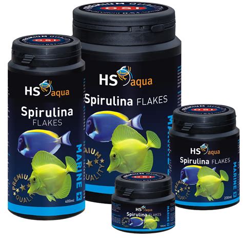 Hs Aqua Marine Spirulina Flakes Hs Aqua