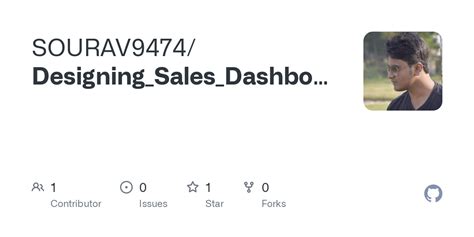 GitHub SOURAV Designing Sales Dashboard In Excel