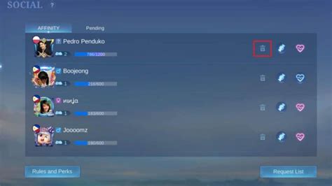 Mobile Legends Affinity And Familiarity System How Does It Work