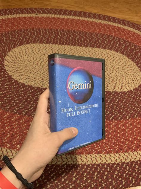 My Gemini Home Entertainment Boxset I Made Printable Image On 3rd