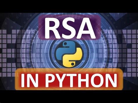 Florian Dalwigk Auf Linkedin Rsa Verfahren In Python Programmieren