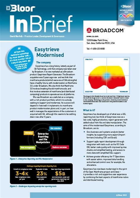 Easytrieve Modernised Bloor Research