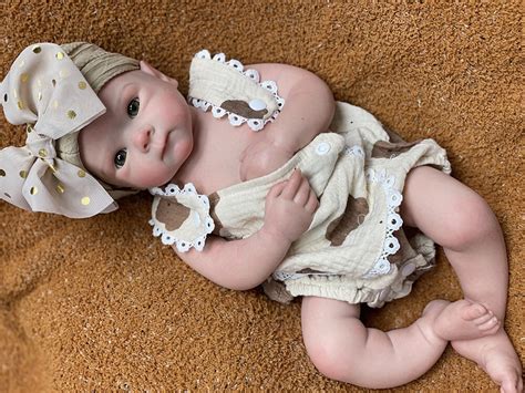 18inch Bettie Full Body Solid Silicone Girl Doll Lifelike Reborn Doll