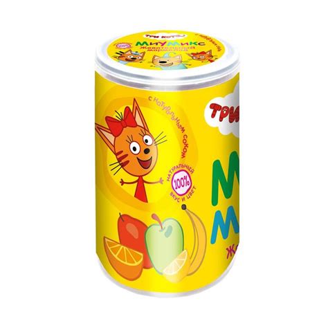 Мармелад жевательный "Миу микс", Три кота, 150 г - купить в интернет ...