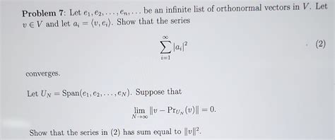 Solved Problem Let E E En Be An Infinite List Of Chegg