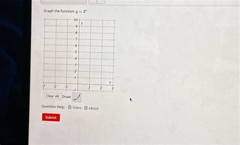 solved graph the function y 2x