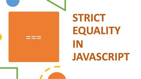 Strict Equality In Js Javascript Interview Questions Youtube