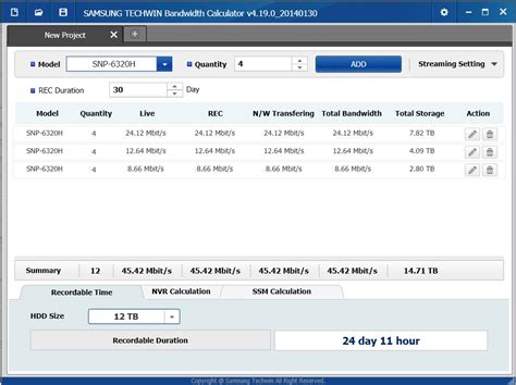 class 7 assignment use a manufacturers bandwidth calculator think