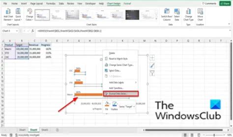 How To Create A Bar Or Circle Progress Chart In Excel