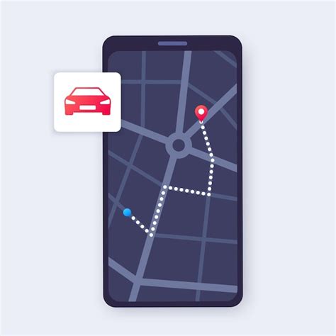 Premium Vector Gps Navigation In Smartphone