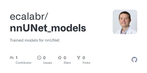 GitHub Ecalabr NnUNet Models Trained Models For NnUNet