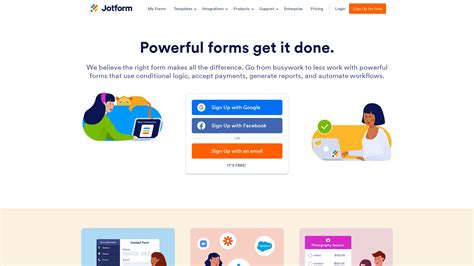 Jotform Create Free Forms And Surveys Futureen