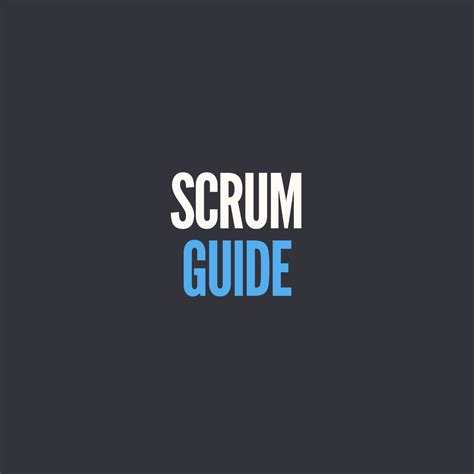 Le Scrum Guide Agilité Pour Tous