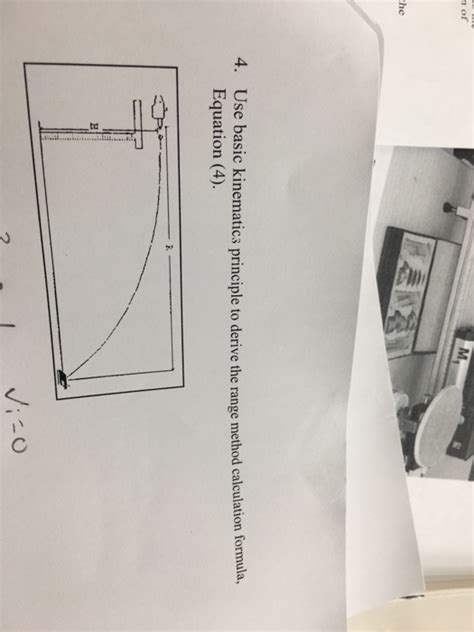 Solved N Of The Use Basic Kinematics Principle To Derive Chegg