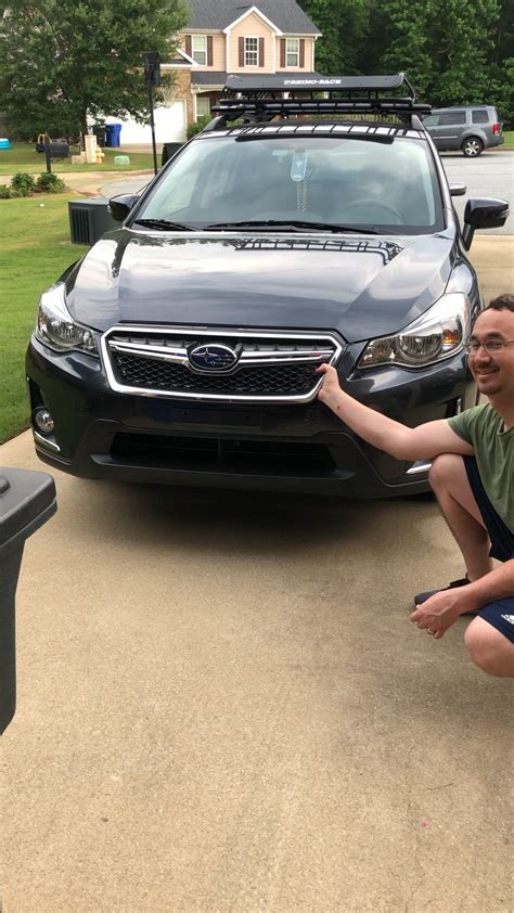 Replaced My Front Stock Grill On My 2016 Crosstrek With A Mesh Grill