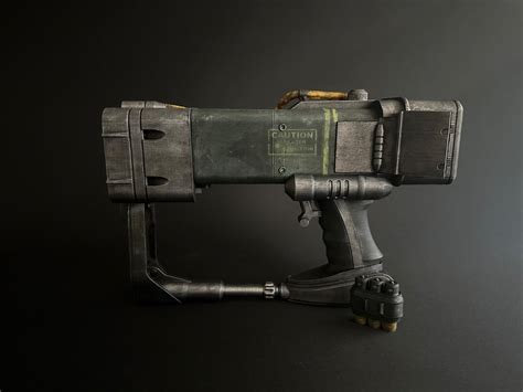 Fallout Laser Gun Blaster Pistol Real Size Etsy