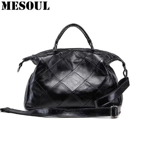 정품 가죽 클래식 캐주얼 핸드백 여성용 유명 브랜드 탑 핸들 가방 격자 무늬 토트백tote Brandwomen