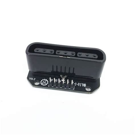1pcs Ps2 Plug To Dupont Male Receiver Conversion Socket