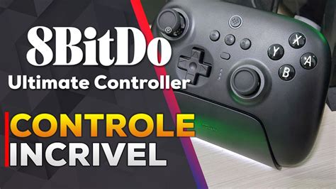 8bitdo Ultimate Controller Unboxing [um Dos Melhores] Youtube