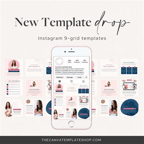Instagram 9 Grid Template
