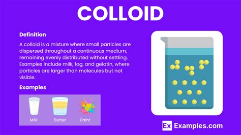 Colloid 5 Examples Types Functions Characteristics Difference