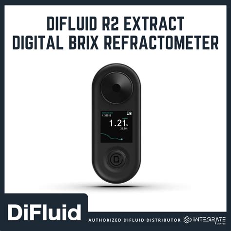 Difluid R2 Extract Digital Brix Refractometer Coffee Tds Refractomete
