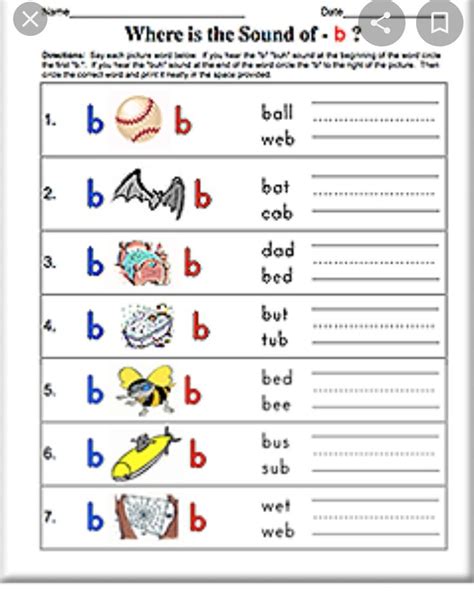Pin By Rashidah Abdullah On Phoneme Identification Phonics Worksheets
