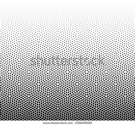 Geometric Pattern Disappearing Halftone Optical Effect Stock Vector Royalty Free 2506048589 Geometric Pattern Disappearing Halftone Optical Effect Stock Vector Royalty Free 2506048589