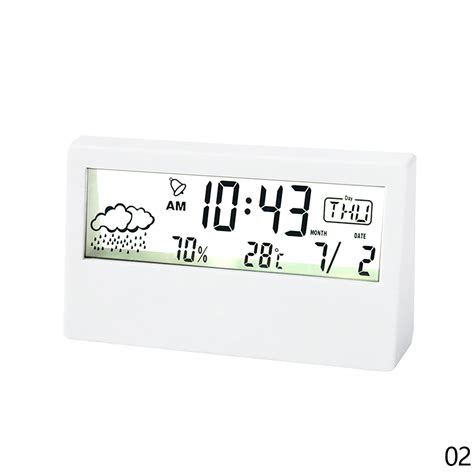 Japanese Simple Style Digital Alarm Clock Modern W Vicedeal