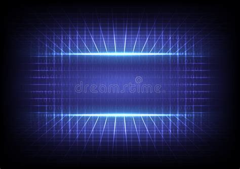 Binary Code Abstract Computer Matrix Background Stock Vector Illustration Of Display Alarm