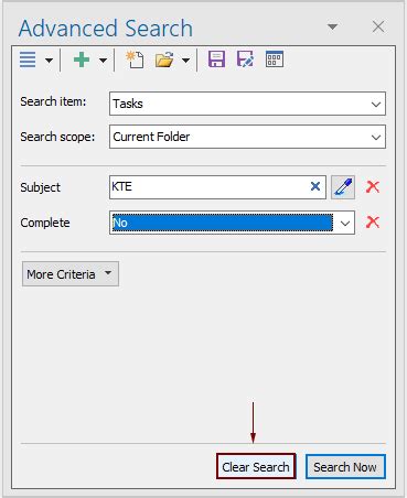 Easily Search Tasks With One Or Multiple Criteria In Outlook