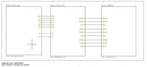 arduino due compatible bldc motor driver controller circuit due